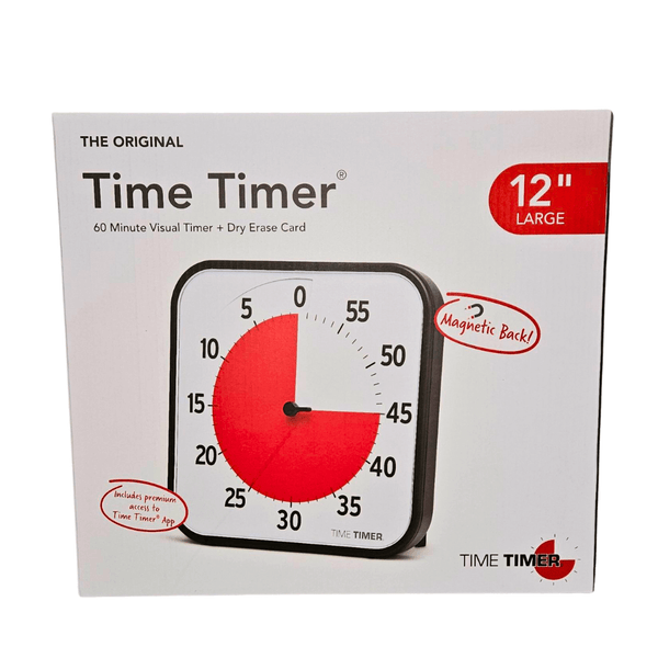 Time Timer 12" Countdown Timer - My Diffability Australia