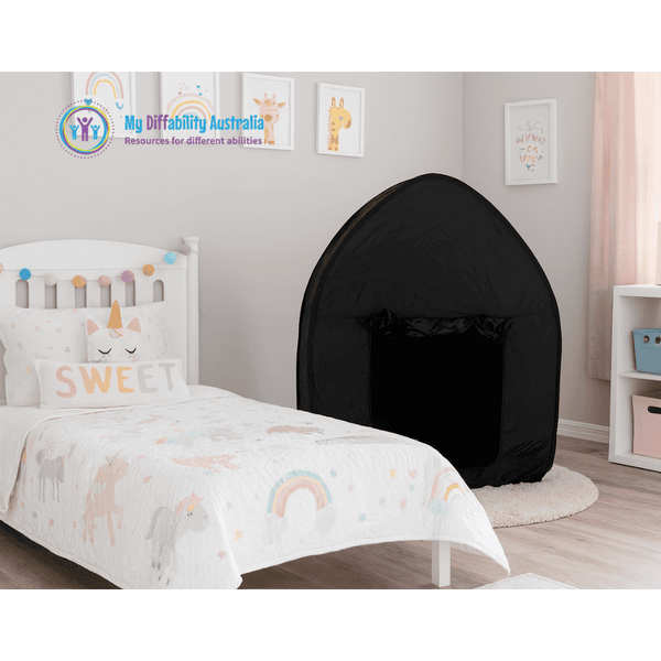 Pop-Up Dark Den Sensory Tent I My Diffability Australia - My ...